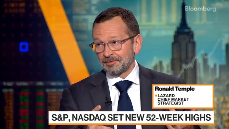 Ron Temple on Bloomberg Television | Lazard
