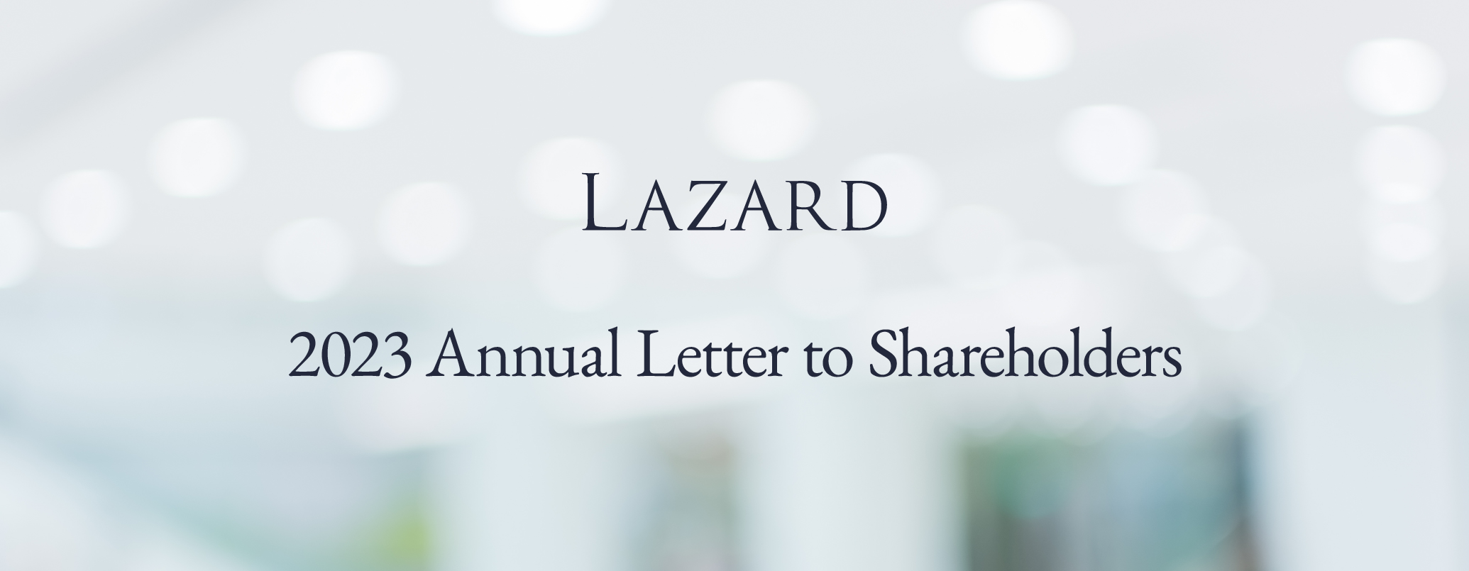 Lazard | Lazard